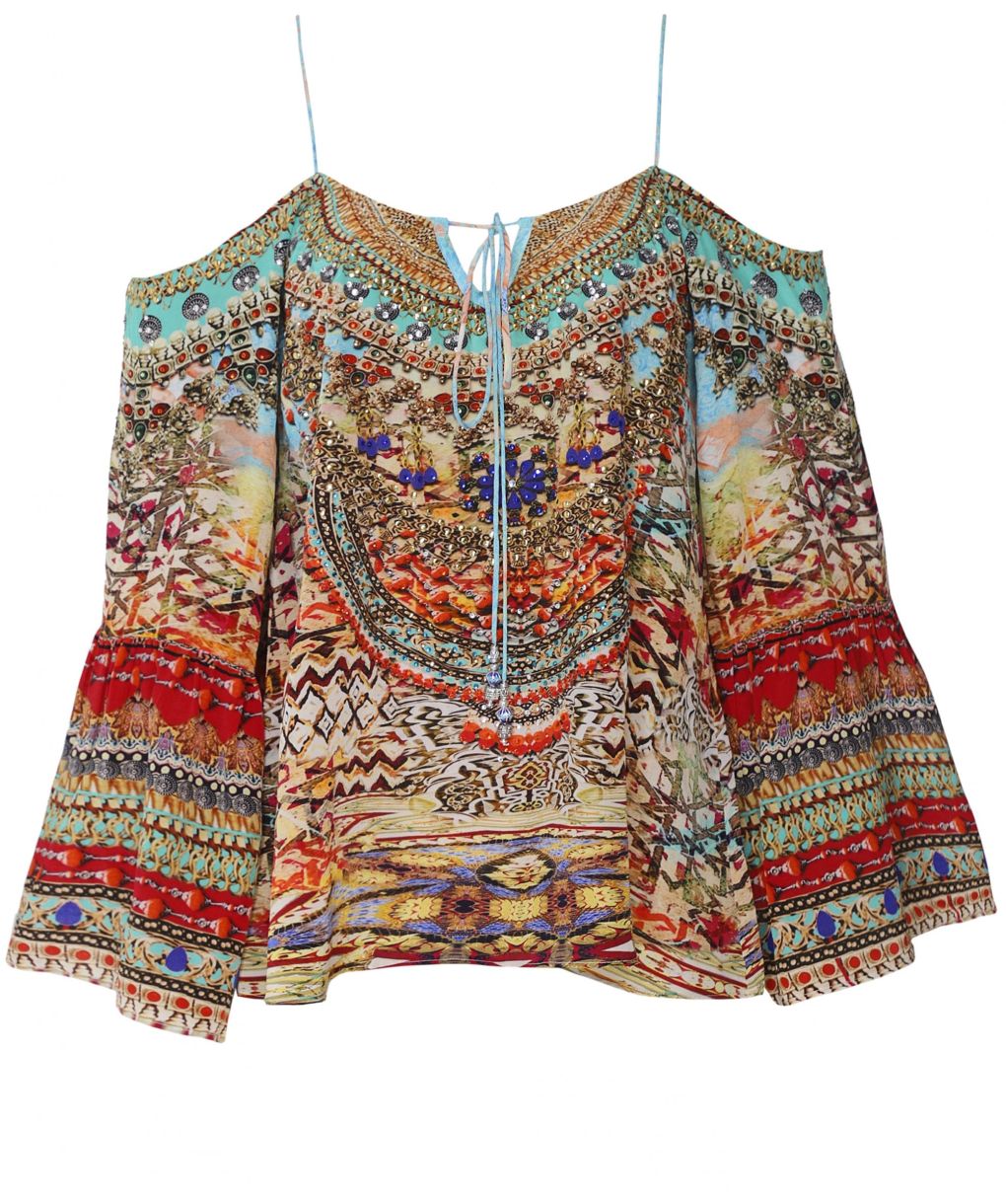 Inoa Silk Gypsy Top | Jules B