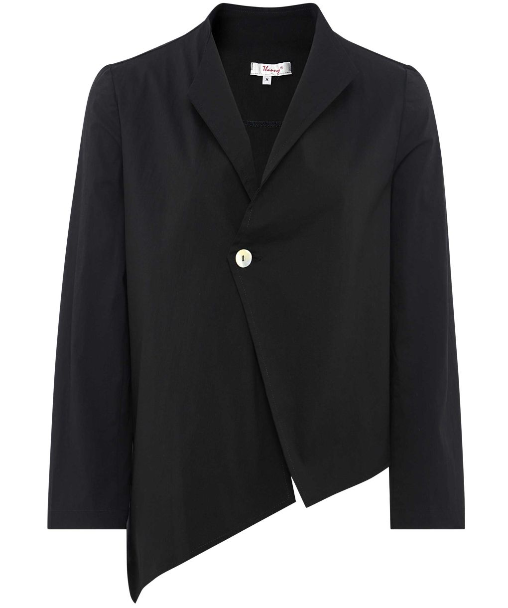 Thanny Asymmetrical Cropped Jacket