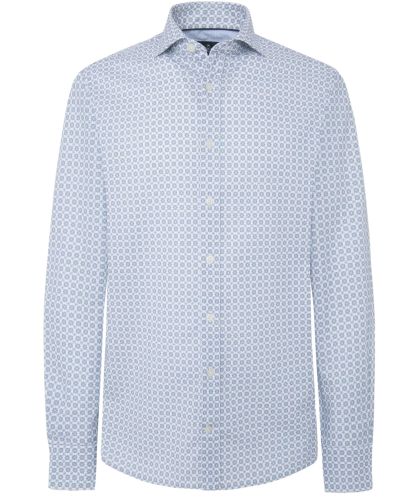 Hackett Tailored Fit Tile Print Shirt