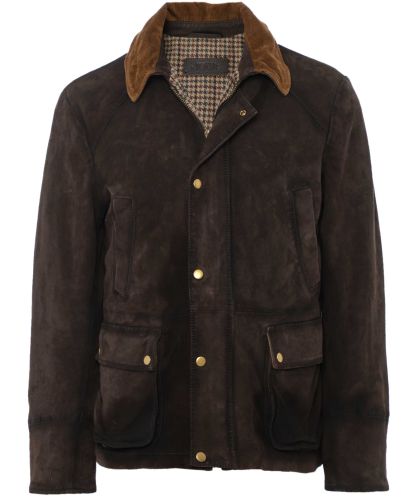 Jack Leathers Burned Suede Jacket | Jules B