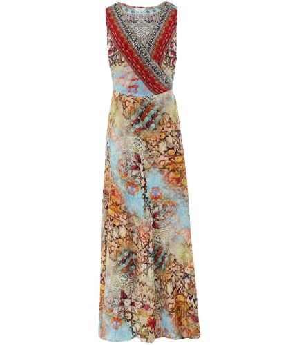 Inoa Gaia Arizona Silk Wrap Dress | Jules B