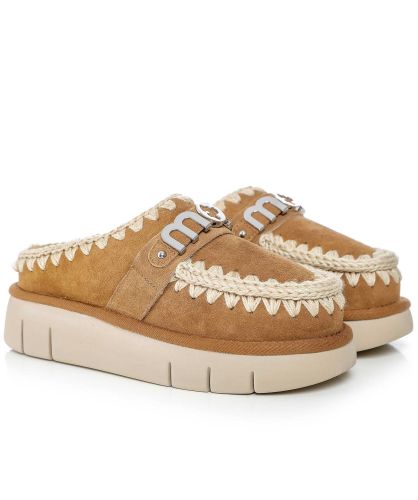 Mou Bounce Clogs With Metal Logo | Jules B