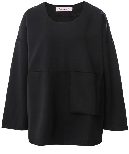 Thanny Long Sleeve Pocket Top | Jules B