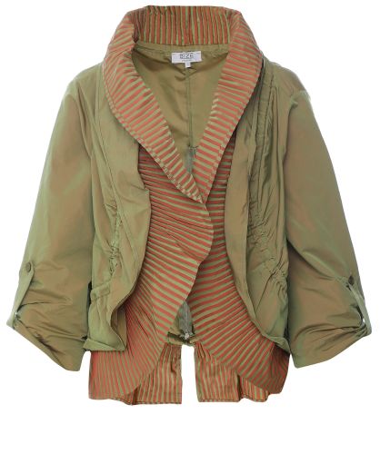 Bize Pleated Zip Back Jacket