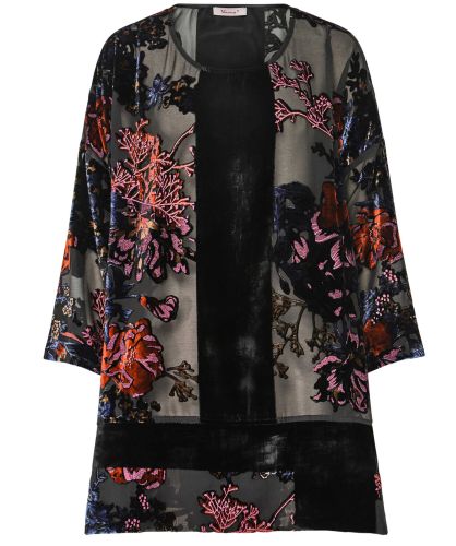 Thanny Floral Devoré Top