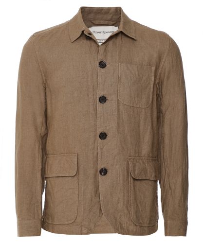 Oliver Spencer Linen Cowboy Jacket | Jules B