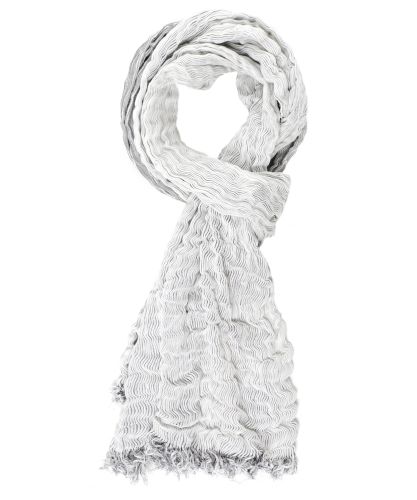 Oska Beige Ischiko Crinkle Scarf | Jules B