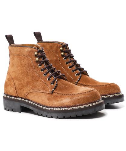 Hackett Brown Suede Michigan Boots | Jules B