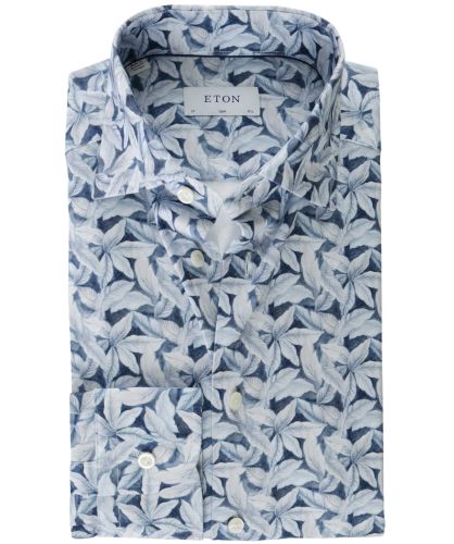 Eton Slim Fit Four-Flex Palm Shirt
