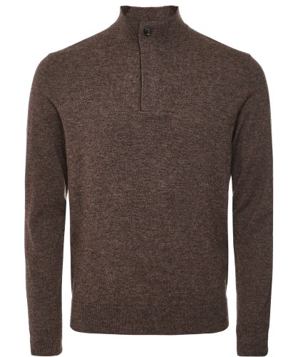 Hackett Merino Cashmere Half-Zip Jumper | Jules B