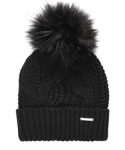 Rino and Pelle Faux Fur Bobble Hat | Jules B