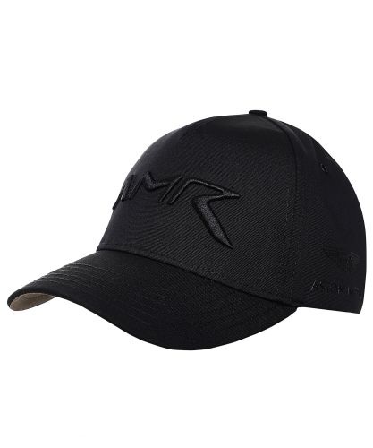 Hackett Black Embroidered AMR Cap | Jules B