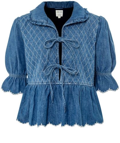 Seventy + Mochi Heidi Quilted Blouse