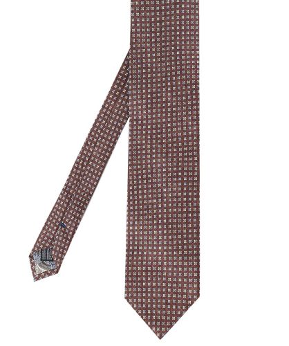 Stenstroms Silk Patterned Feature Tie | Jules B