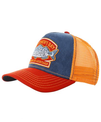 Stetson Orange Fisherman's Bay Trucker Cap | Jules B