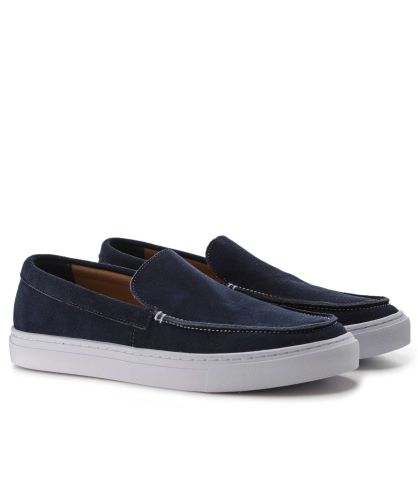 Swims Navy Water-Repellent Madison Loafers