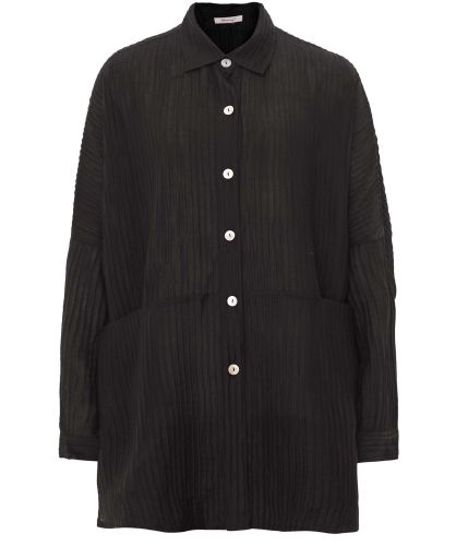 Thanny Oversized Pleated Shirt