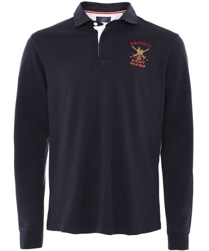 Hackett Navy Classic Fit Army Rugby Shirt | Jules B