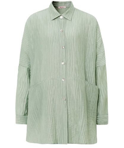 Thanny Oversized Pleated Shirt