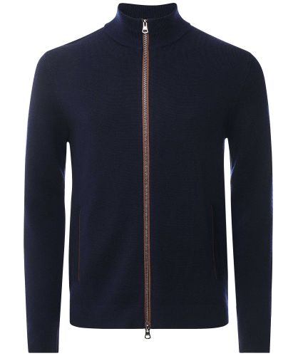 Hackett Merino Zip Cardigan | Jules B