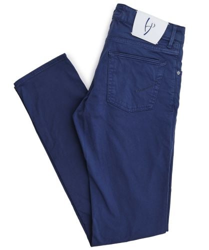 HandPicked Blue Slim Fit Orvieto Jeans