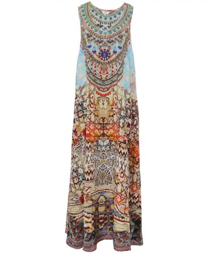 Inoa Arizona Silk Maxi Dress | Jules B