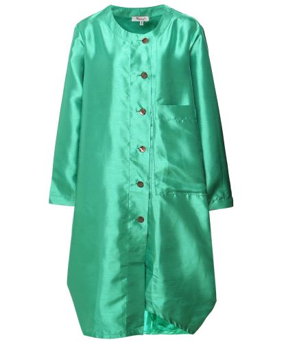 Thanny Green Taffia Oversized Button Jacket | Jules B