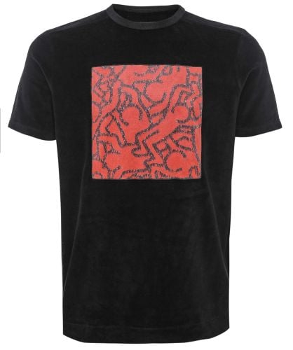 Limitato Red Square Terry T-Shirt | Jules B