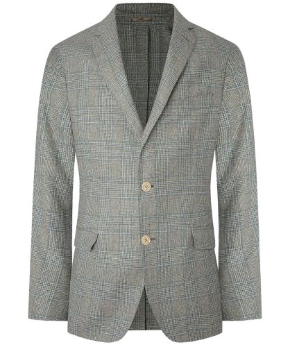 Hackett Silk Wool Check Jacket | Jules B