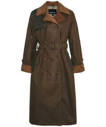 Barbour Brackley Waxed Trench Coat