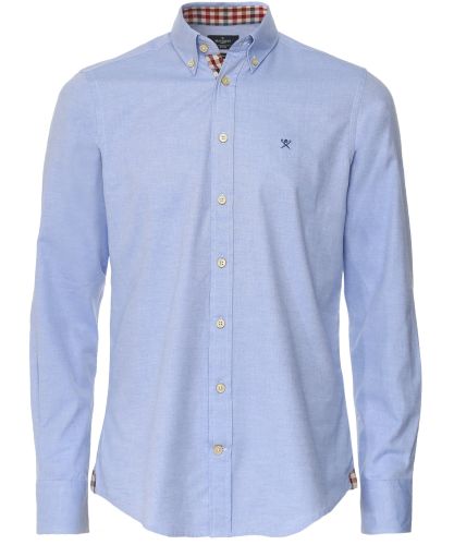 Hackett Slim Fit Check Trim Flannel Shirt | Jules B