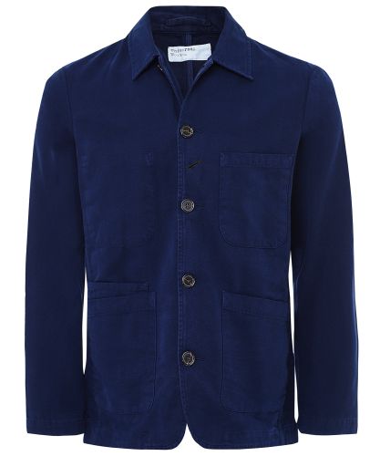 Universal Works Garment Dyed Canvas Bakers Jacket | Jules B