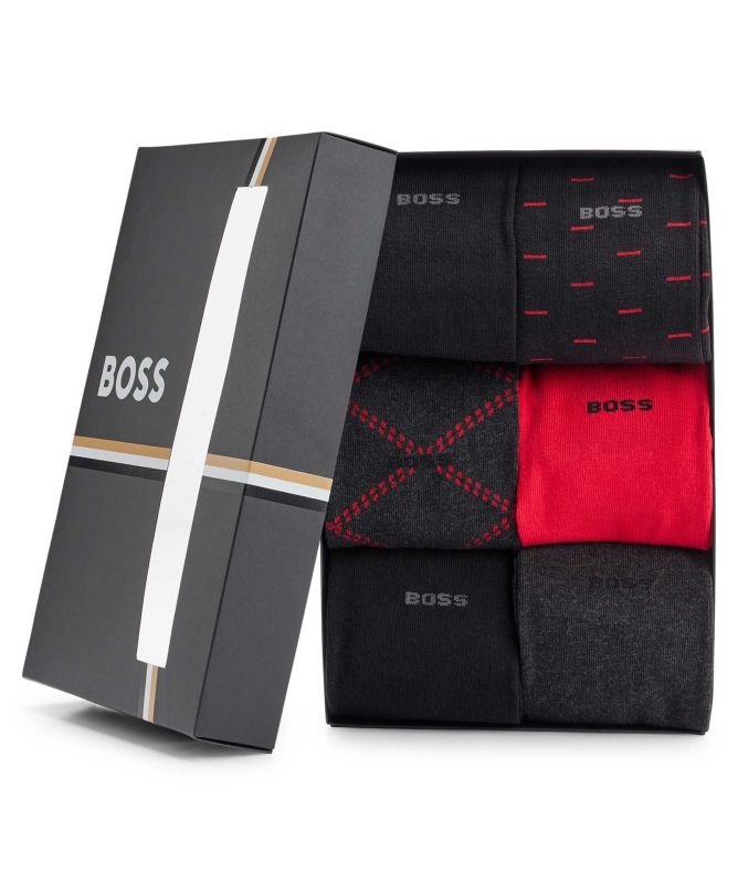 BOSS Socks Gift Set 6 Pack | Jules B