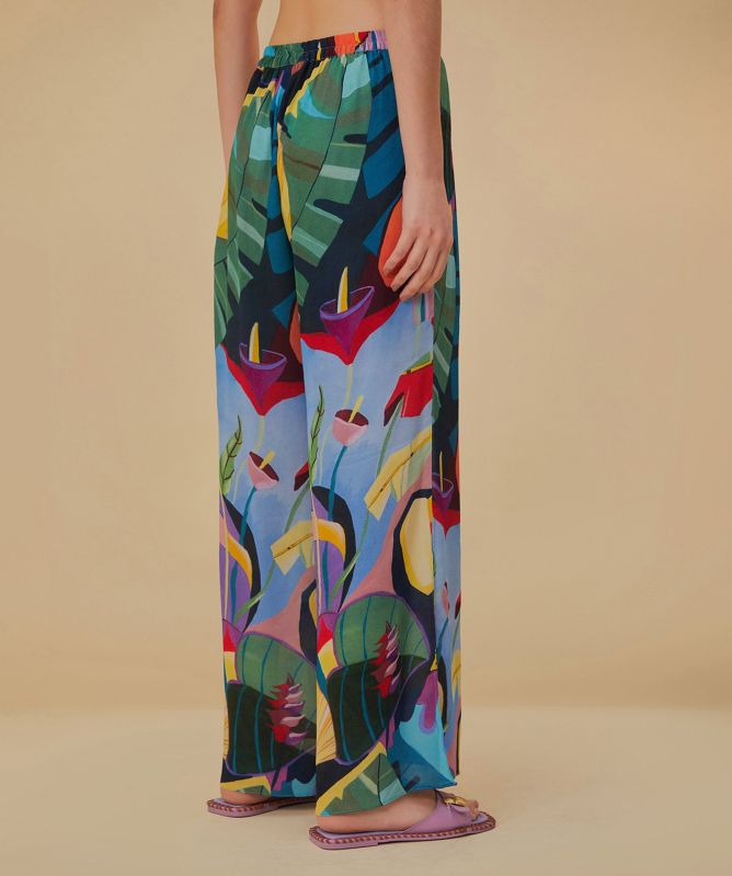 Farm Rio Tropical Scenario Trousers