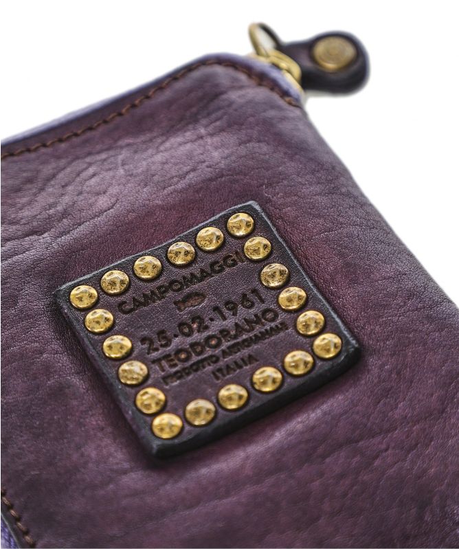 Campomaggi Embellished Leather Zip Around Wallet | Jules B