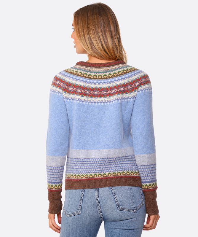 ERIBÉ Alpine Fairisle Merino Wool Sweater | Jules B