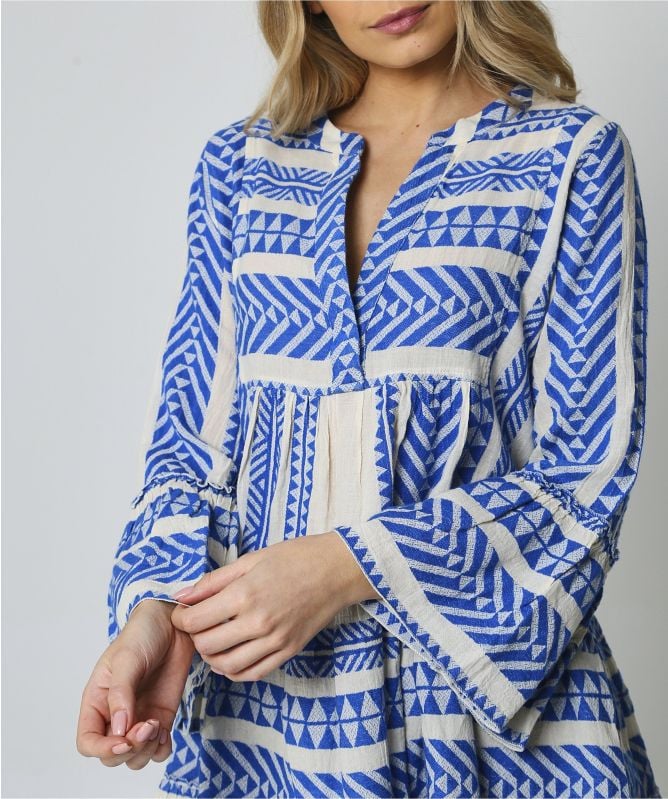 Devotion Zakar Embroidered Mini Dress | Jules B