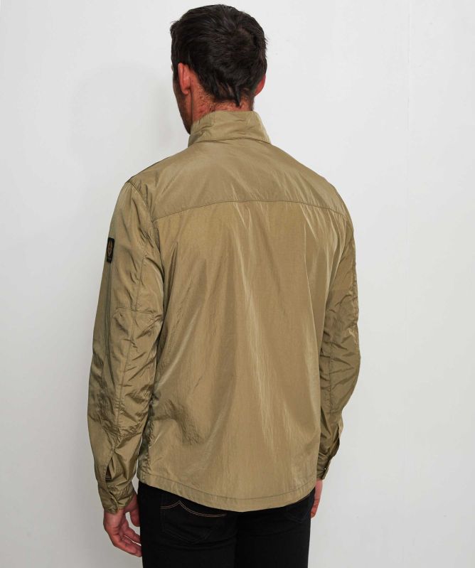 Belstaff Shimmer Shell Quarter Overshirt