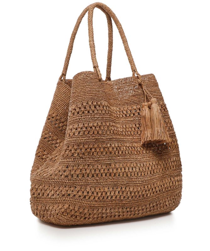 Rabarany Woven Raffia Bag
