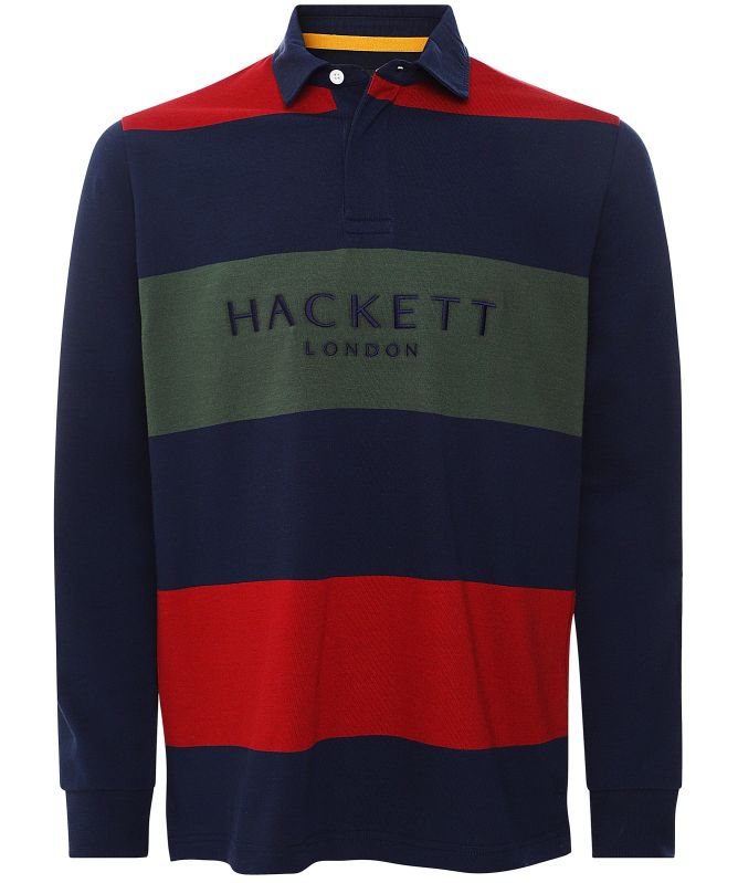 Hackett Heritage Striped Rugby Shirt | Jules B