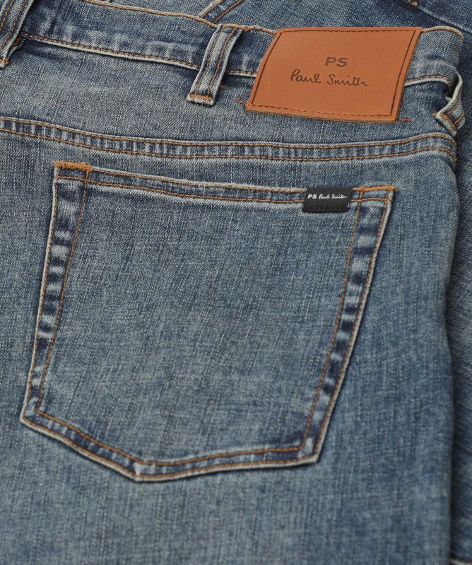 Paul Smith Blue Tapered Fit Jeans | Jules B