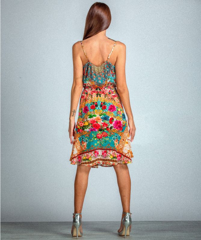 Inoa Covent Garden Silk Flirt Mini Dress | Jules B