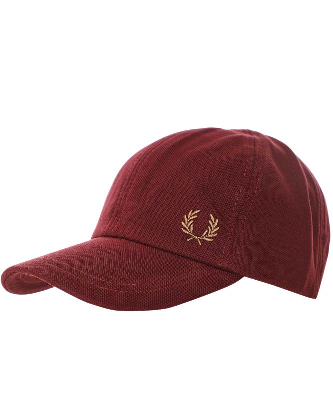 Fred Perry Red Classic Pique Cap | Jules B