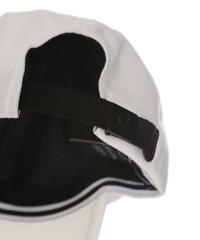 Fred Perry White Pique Classic Cap | Jules B