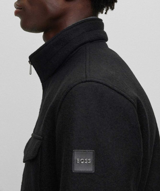 BOSS Virgin Wool Collito1 Jacket
