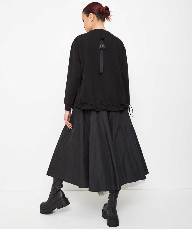 Bize Taffeta Sequin Detail Top | Jules B