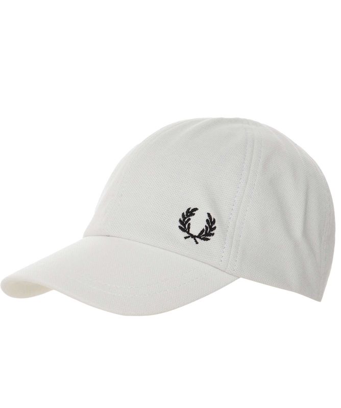 Fred Perry White Pique Classic Cap | Jules B