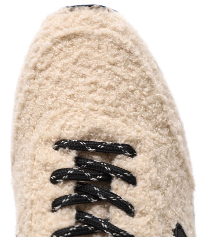 Rag and Bone Beige Recycled Sherpa Retro Trainers | Jules B