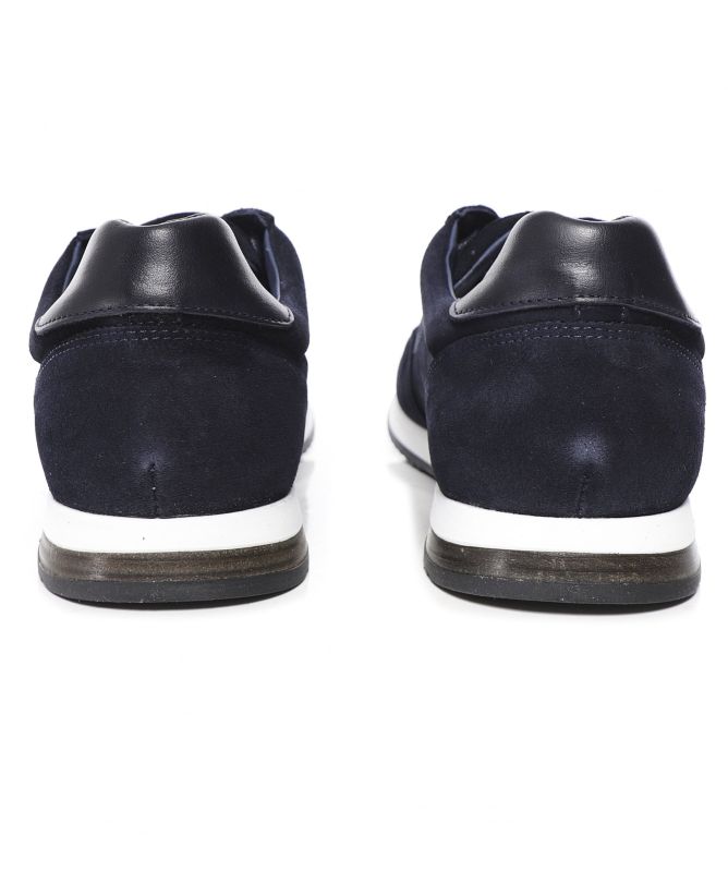 Loake Navy Suede Bannister Trainers | Jules B