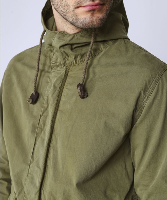 Hartford Cotton Hooded Denver Jacket | Jules B